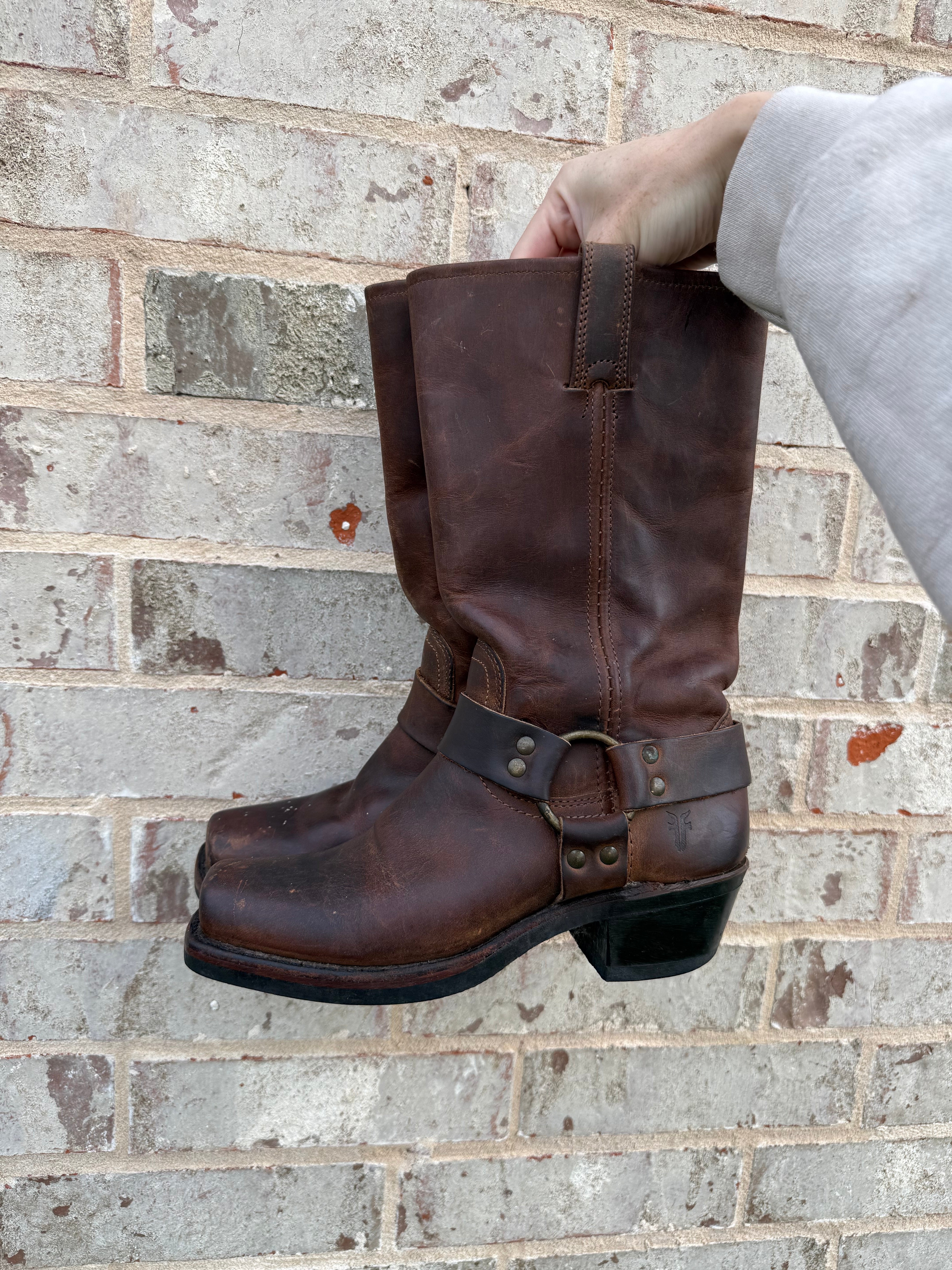 Frye Harness Boots – Fast is in the Past
